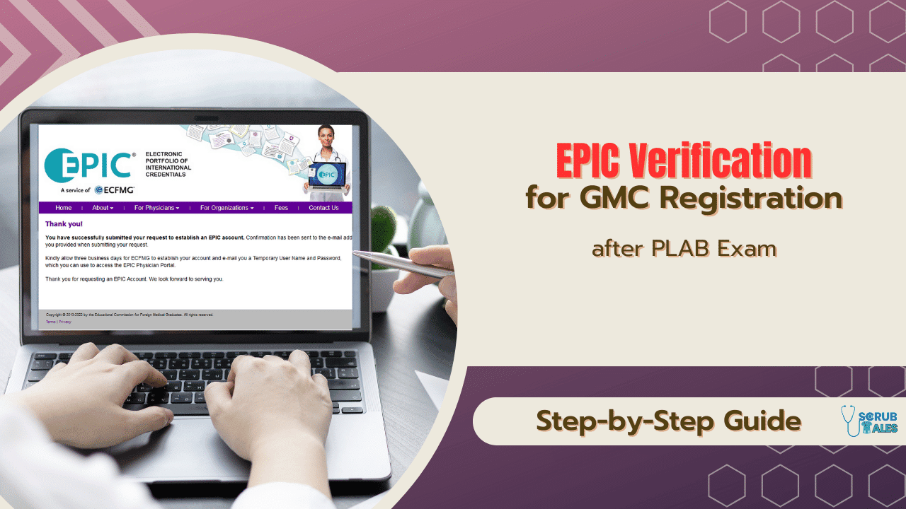 EPIC Verification For GMC Registration After PLAB Exam