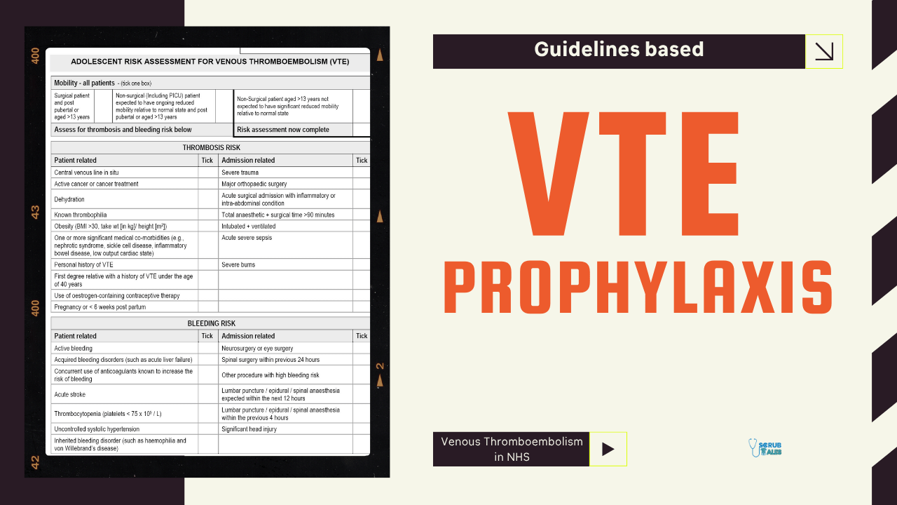 Effective VTE Prophylaxis In NHS Based On Guidelines In 2025